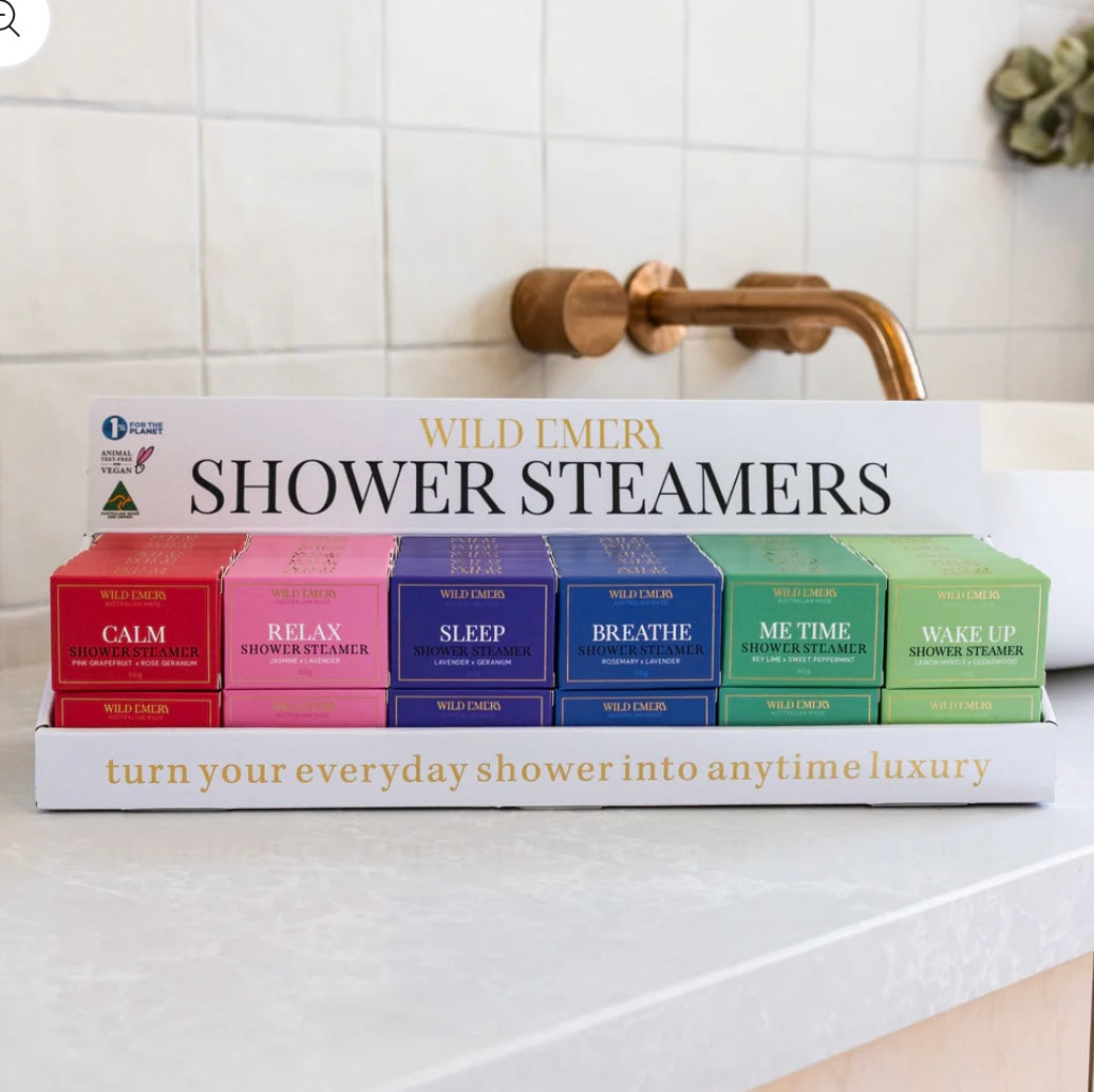 Wild Emery - Shower Steamers 50g – Loula-Eve Aromas